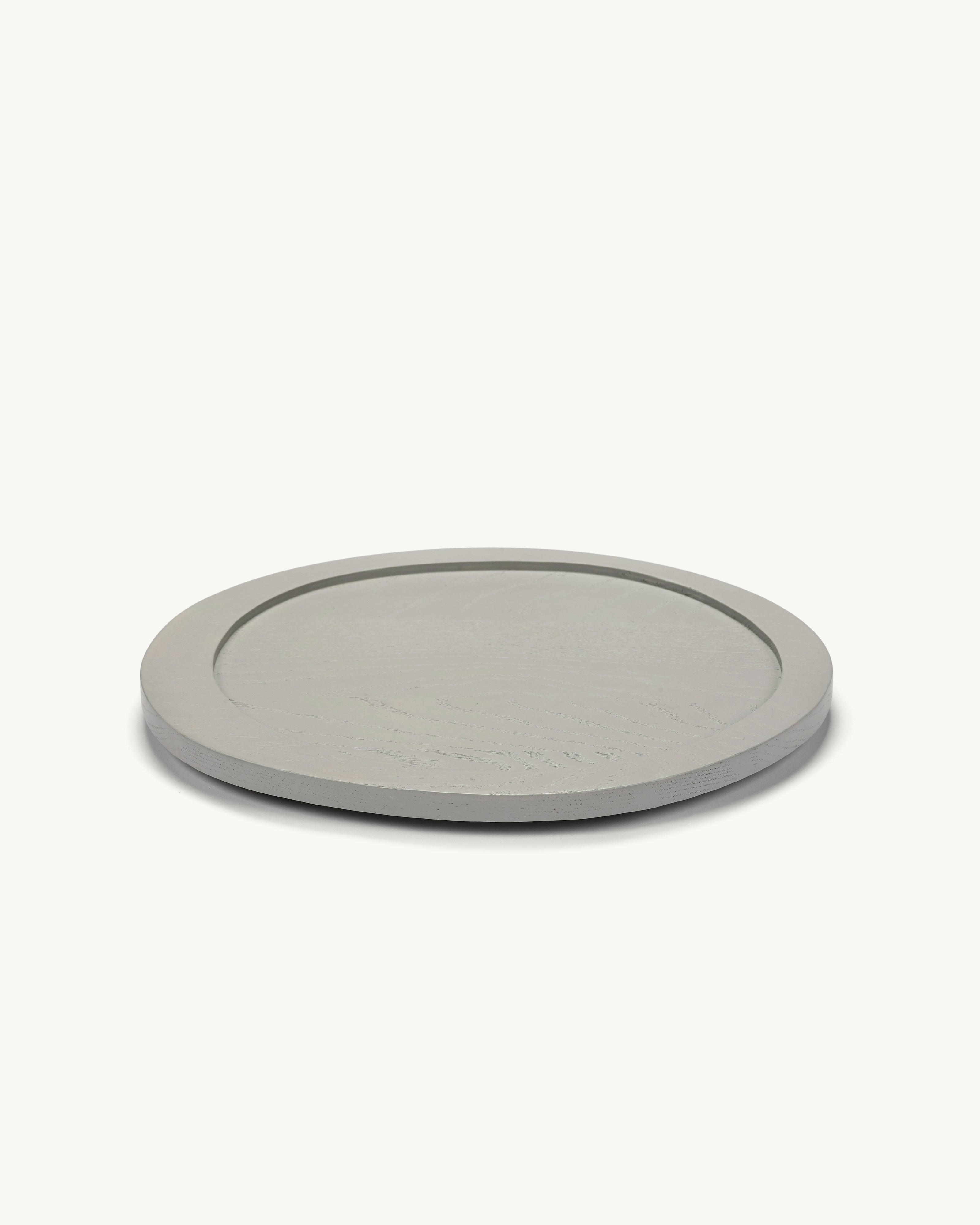 tray m light grey inner circle – valerie_objects