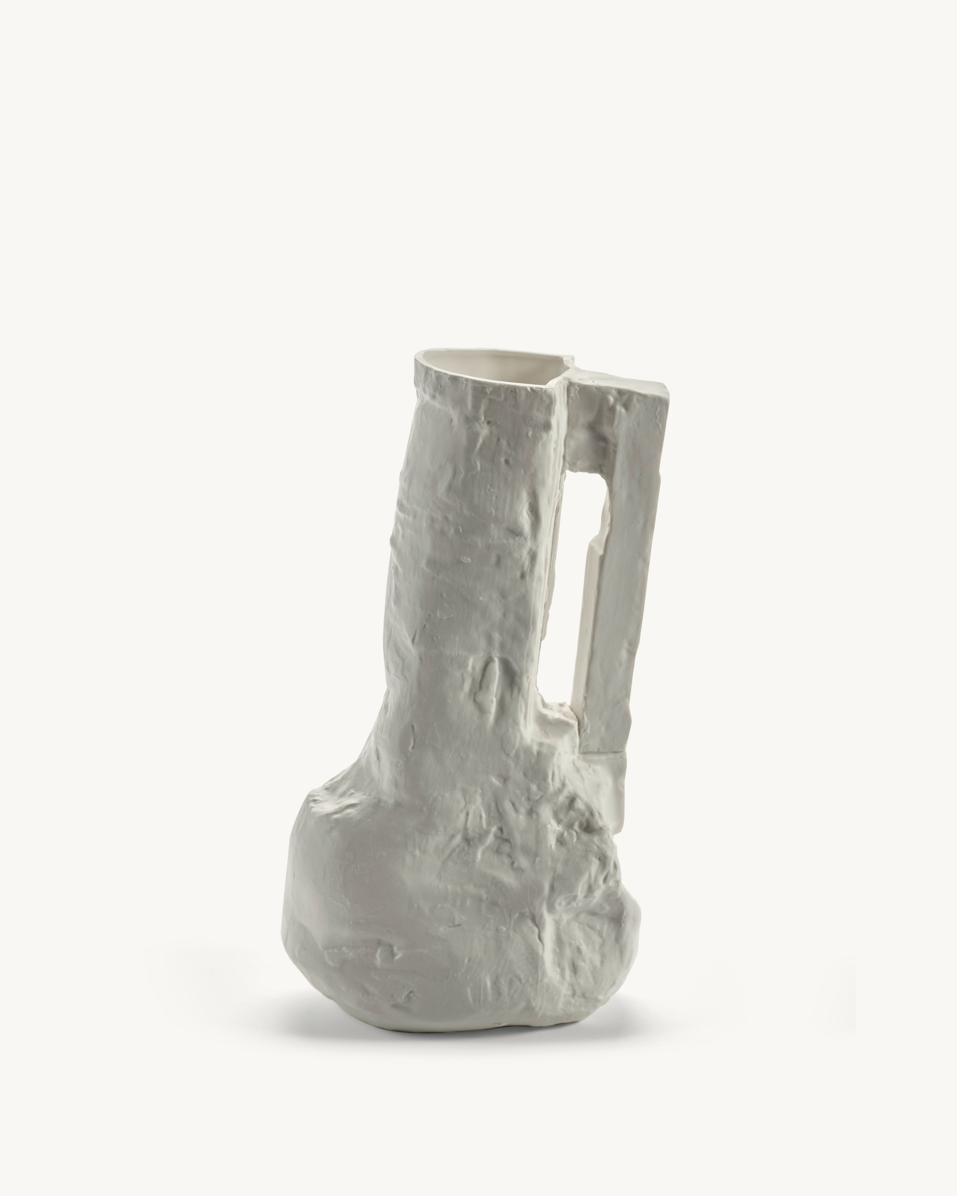 off white ceramic vase